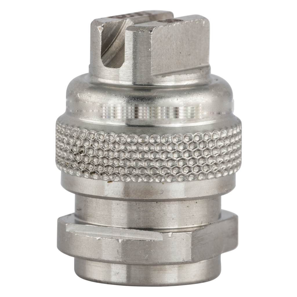 Quick Connect Flat Fan Nozzles - QUJBMX and QVVJBMX | Trimnozzle.com